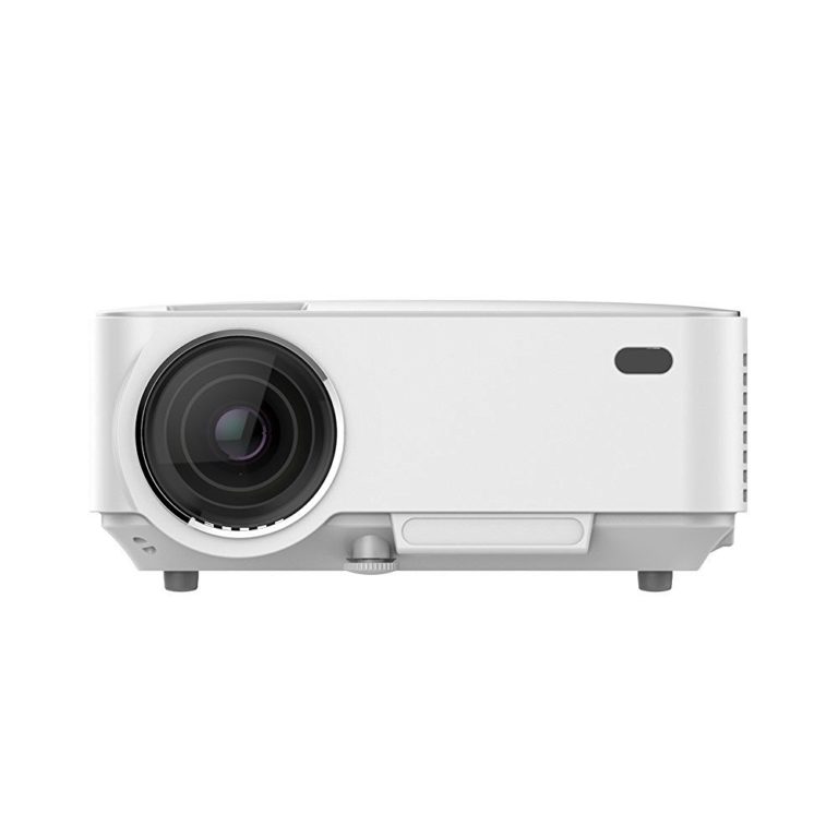 Junpro Mini Portable Video Projector - Multimedia LCD LED Home Cinema ...
