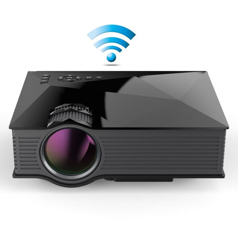 Junpro Mini Portable Video Projector - Multimedia LCD LED Home Cinema ...