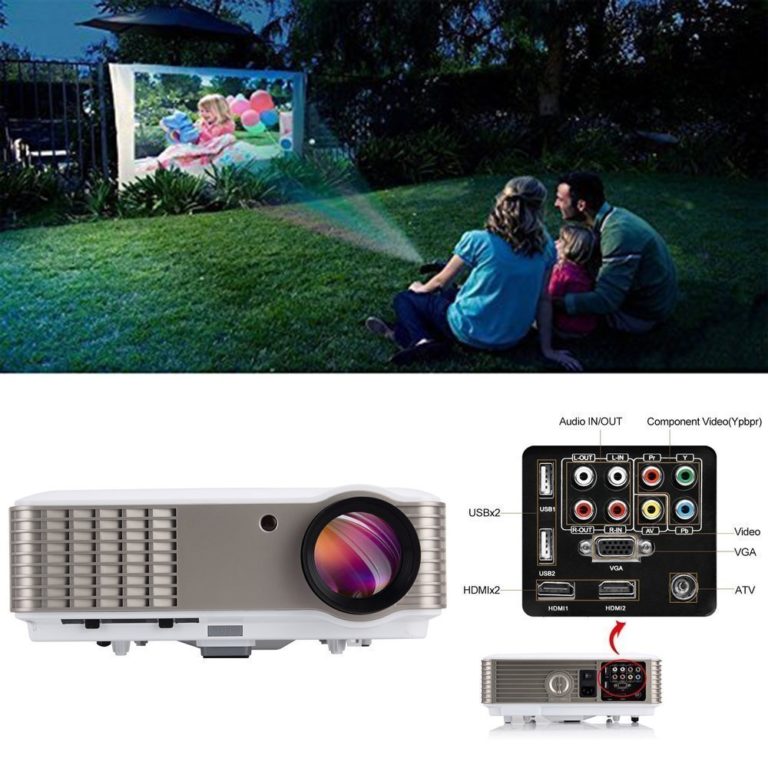 EUG Video Projectors Reviews: 3600 Lumens Full HD 1080P