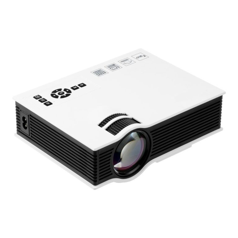 Mini Projector,LESHP 1080P HD 3D Projector with 5.0 Inch LCD TFT ...