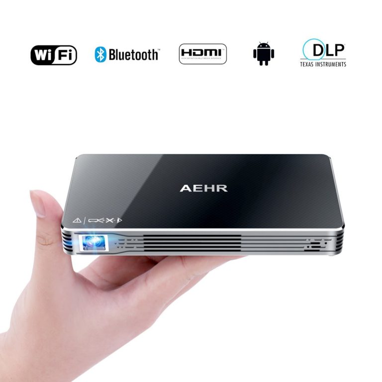 Mini Projector Portable Pico Video Projector for iPhone and Android ...