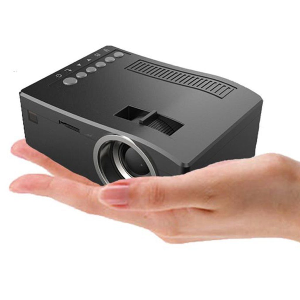 Mini Projector,LESHP 1080P HD 3D Projector with 5.0 Inch LCD TFT ...