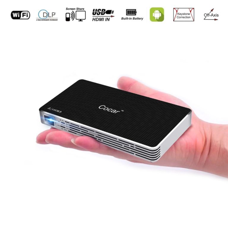 Mini Projector Portable Pico Video Projector for iPhone and Android ...