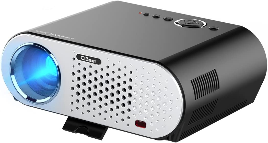 CiBest GP90 LCD Projector HD 1080p 3500 Luminous