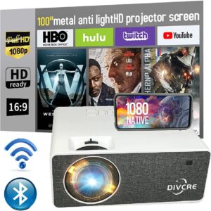 Febfox Projector Review, Pros & Cons - 9500LUX, WiFi, Bluetooth Projector